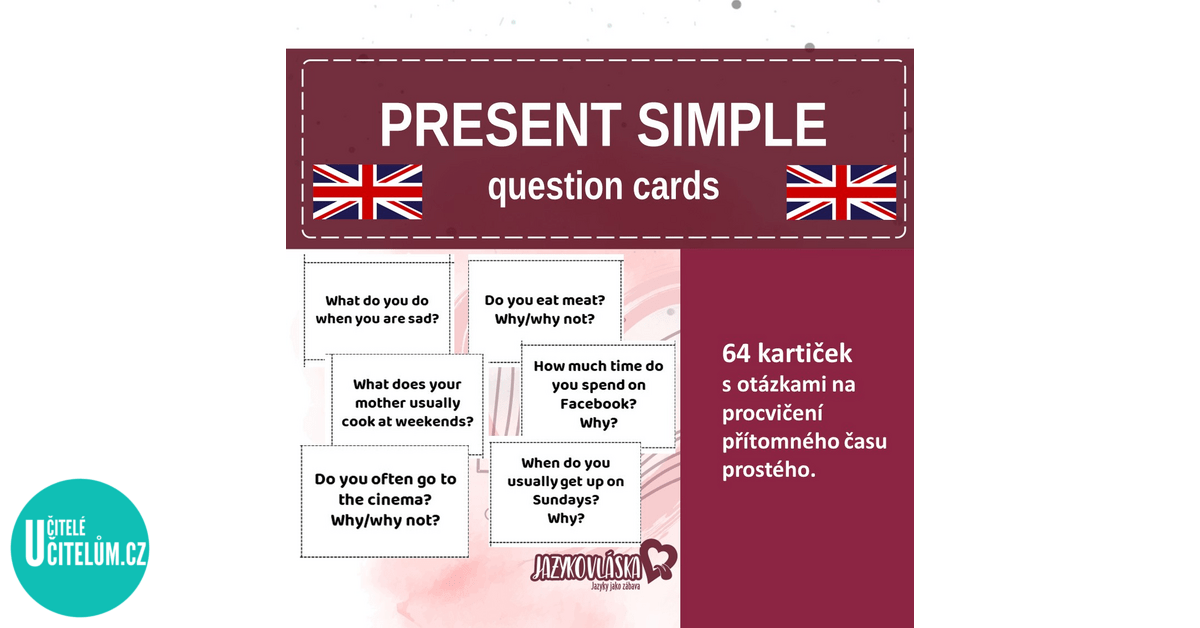 Present simple question cards - Anglický jazyk | UčiteléUčitelům.cz